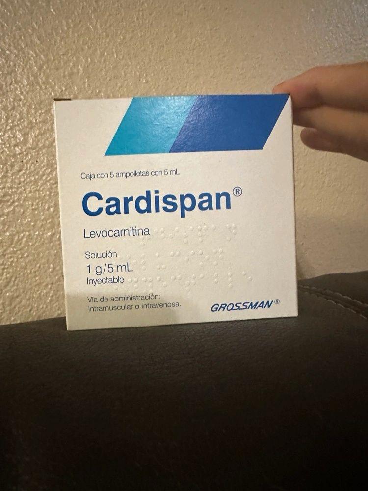 Cardispan Levocarntina fat dissolver injections 5 count - Pharma Serves